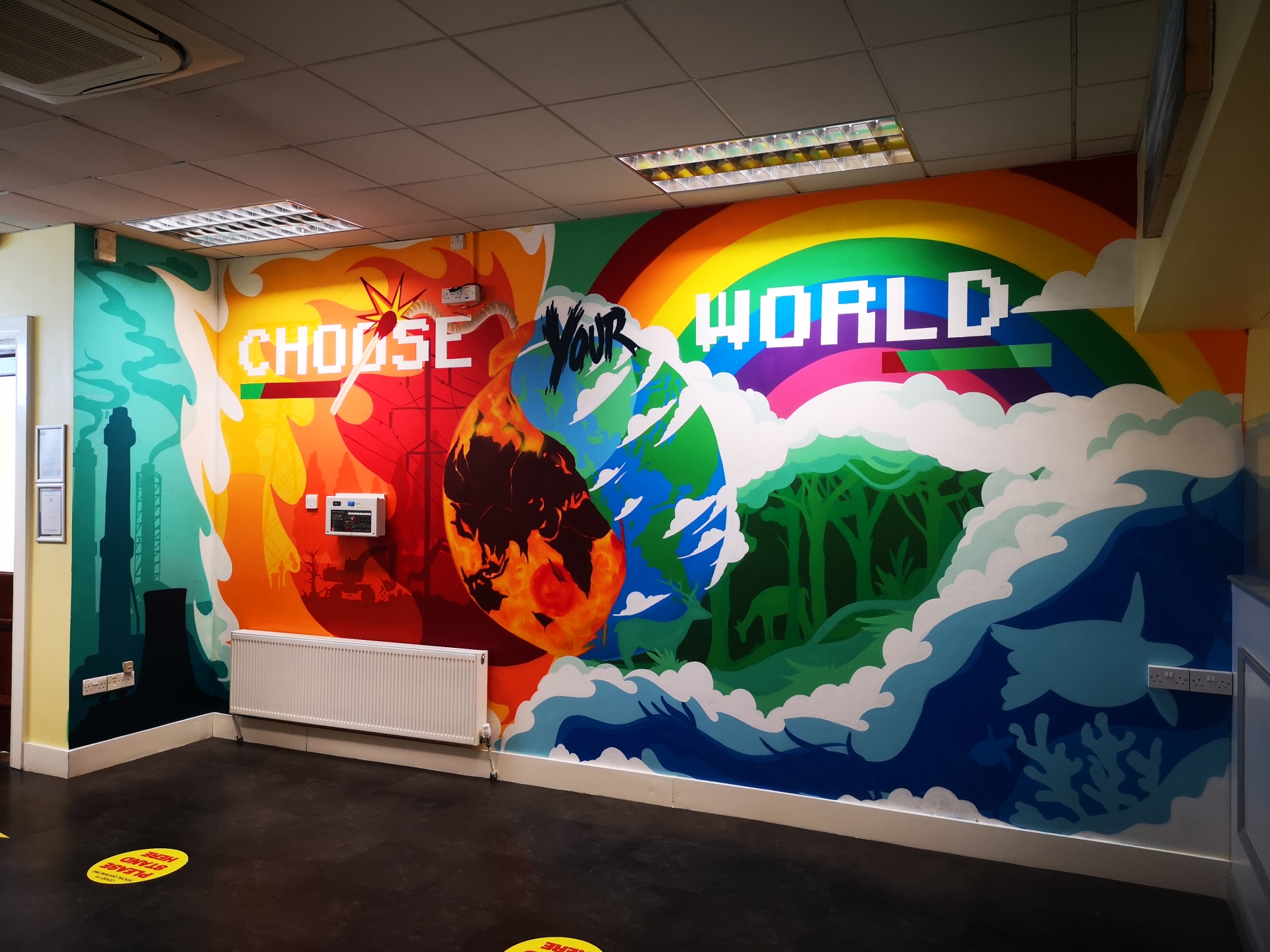 Donegal young people create stunning Climate Justice murals - Donegal Live